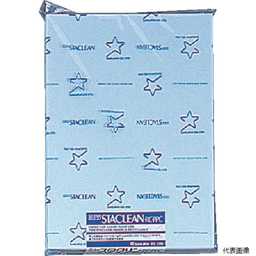 【特長】 ●100%離解可能（水に溶ける材料を使用）な樹脂含浸タイプの無塵紙です。 ●揉みテストおよびこすりテストで0.1μ以上のゴミがほとんど発生しません。 ●トナーの乗りがよく、定着温度を上げてもカールが起きません。 ●上質紙と同様に古...