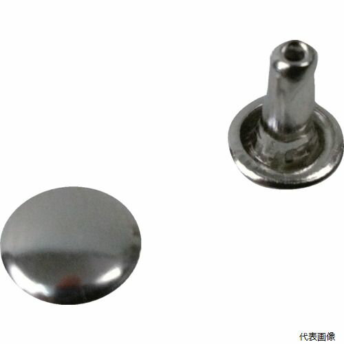 【特長】 ●平ベルト加工用の金具です。 ●ベルト同士の連結用や長さ調整にご使用いただけます。 【用途】 ●結束作業やDIY、ベルト使用時の連結や長さ調整に。 【仕様】 ●色：シルバー ●適応厚み(mm)：約2.4〜3.6 ●足長(mm)：約...