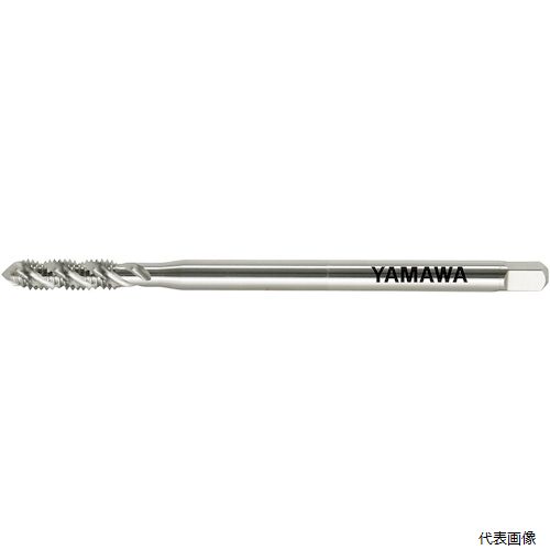 【特長】 ●標準全長のスパイラルタップでは届かない部位へのねじ加工が可能なロングタイプのタップです。 【用途】 ●止り穴加工用。 ●被削材：中炭素鋼、高炭素鋼に。 【仕様】 ●精度：P3 ●精度表記：P級 ●呼び寸法：M6 ●ピッチ(mm)...