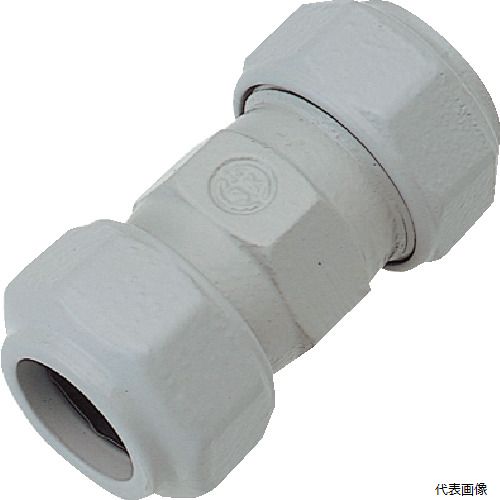 【特長】 ●分解不要、管を挿し込んで締めるだけで接続できます。 ●伸縮可とう機能があり外力を吸収できます。 ●取り外し、再施工が簡単にでき、補修材料にも適しています。 【用途】 ●上水道配管、排水配管、海水配管、エア配管など。 【仕様】 ●...