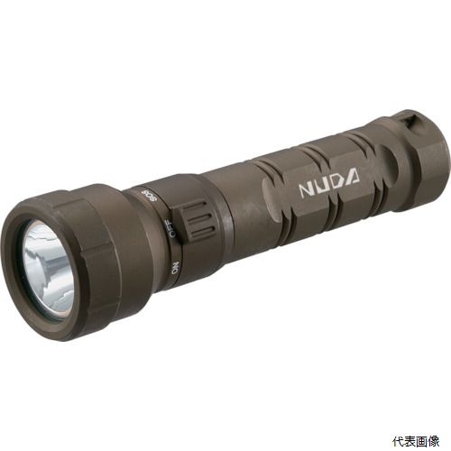 【特長】 ●防水仕様100mです。 ●LEDはneoナチュラル（電球色）を採用しており乱反射が少なく見やすいです。 ●硬質アルマイト仕様のキズに強い高品質モデルです。 ●緊急時に便利なSOS点滅付です。 【仕様】 ●明るさ(lm)：320 ...