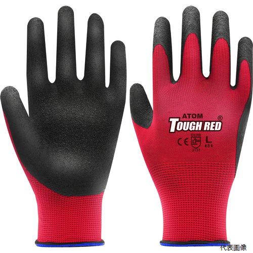 【特長】 ●伸縮性に優れ、通気性も抜群です。 ●フィット感と耐久性のバランスが抜群な天然ゴムコーティング手袋です。 ●手の平に丈夫で柔らかい天然ゴムを使用しています。 ●細かい作業から運搬作業まで幅広く対応できます。 ●摩耗に強く、すべり止...