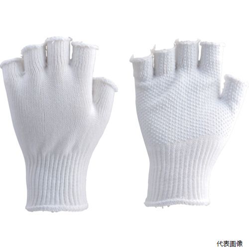 【特長】 ●素手感覚が必要な細かな作業に最適です。 ●手のひらはすべり止め付でしっかりと物を握れます。 ●綿100%で吸汗性があり、肌にも優しいタイプです。 【用途】 ●検査、窓口業務、軽作業。 【仕様】 ●色：ホワイト ●サイズ：フリー ...