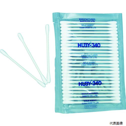 【特長】 ●優れた吸収性で、かつコットンが膨潤しません。 ●残留溶解物質が少量です。 ●シリコーンフリーのパッケージです。 ●ヘッド部分が丸く、軸は太くしっかりしているので使いやすく様々な工程で利用されている工業用綿棒です。 ●機械のメンテ...