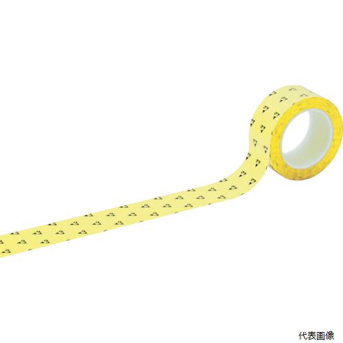 【特長】 ●表面および粘着剤に帯電防止加工を施しています。 ●発じんを防止するため、芯管にプラスチックを使用したクリーンルーム用のラインテープです。 【用途】 ●屋内用。 ●クリーンルーム内の区域表示、案内路表示、危険表示等に。 ●通常のラ...