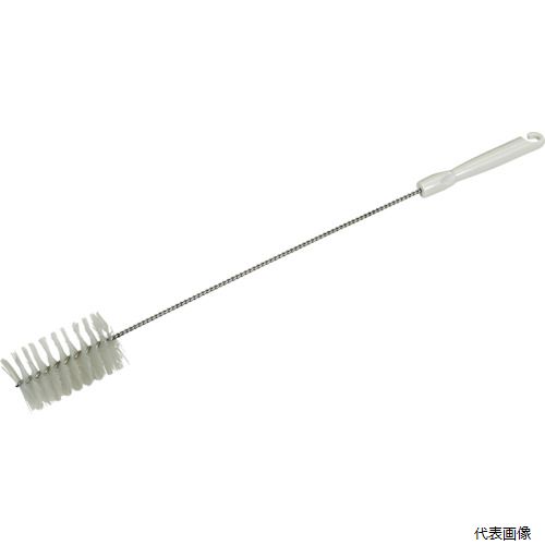 【特長】 ●カラーによる区域管理などができるHACCPに対応したブラシです。 ●配管や器材の奥の洗浄に最適です。 ●毛は抜けにくく熱に強いため、衛生管理が必要な場所での使用に適しています。 ●先端部の芯線はU字型になっており、傷つけにくい仕...