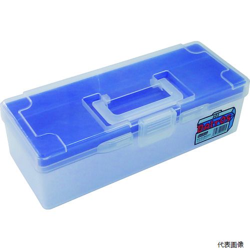 【特長】 ●1枚トレー付です。 ●小型工具やホビー用工具の収納に最適です。 ●中身が見やすいクリア色です。 【用途】 ●現場・家庭での小型ツール、ライトツールの収納 【仕様】 ●色：クリア ●外形寸法(mm)間口：322 ●外形寸法(mm)...