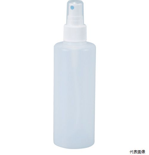 【特長】 ●汎用性の高い、細口PE容器です。 【仕様】 ●容量(ml)：150 ●直径(mm)：45.0 ●高さ(mm)：161.5 ●色：半透明 ●食品衛生法適合（ポジティブリスト適合） ●フィンガースプレーキャップ仕様 ●耐熱温度：40...