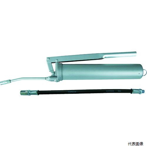 【特長】 ●400gのカートリッジ、または手詰め500gのどちらでも使用できます。 【仕様】 ●1回吐出量(cc)：1.0 ●ノズル長(mm)：185 ●油槽径(mm)：59.6 ●容量(cc)：420 ●全長(mm)：368 ●最大圧力(...