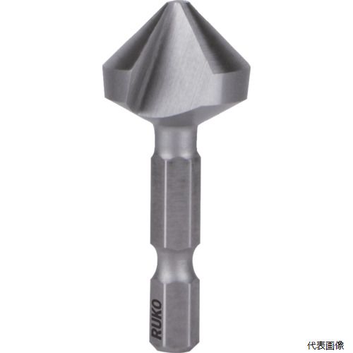 【特長】 ●六角軸（6.35mm)のチャックに素早く着脱できます。 ●バリやビビリを最小限に抑えます。 【用途】 ●被削材：鉄、鋳鉄、非鉄金属、軽金属。 【仕様】 ●有効刃径(mm)：16.5 ●先端径(mm)：3.2 ●全長(mm)：47...