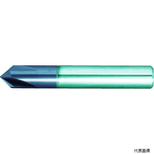 【特長】 ●面取り専用です。 ●能率重視の4枚刃仕様です。 ●先端にフラット部はありません。 【用途】 ●被削材：炭素鋼、合金鋼、ステンレス、鋳鉄、軽合金。 【仕様】 ●刃数(枚)：4 ●刃径(mm)：4 ●シャンク径(mm)：4 ●全長(...