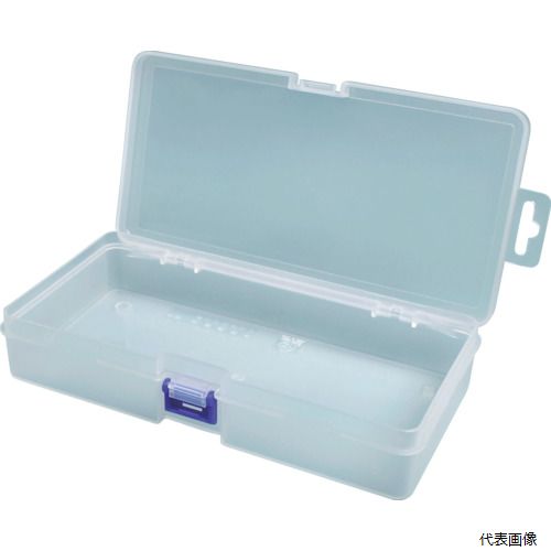 【特長】 ●本体、フタ、バックル部分が別部品で耐久性抜群です。 ●引っ掛かりを軽減するスマートデザインです。 ●開けやすい本体スリット加工しております。 ●幅広、変形ものの収納に最適です。 ●凹凸デザインでフタ表面の傷を軽減します。 【用途...