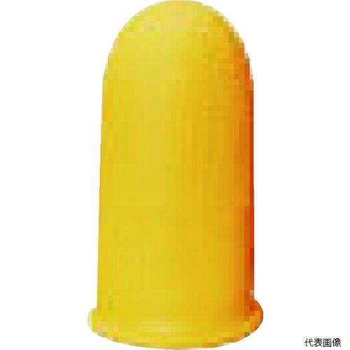 【特長】 ●特殊表面加工により滑り止め効果に優れています。 ●事務作業や精密機器、電子部品などの取り扱いにも使える万能型の天然ゴム指サックです。 【用途】 ●軍手の上から滑り止めとして。 【仕様】 ●色：オレンジ ●サイズ：L ●内径(mm...