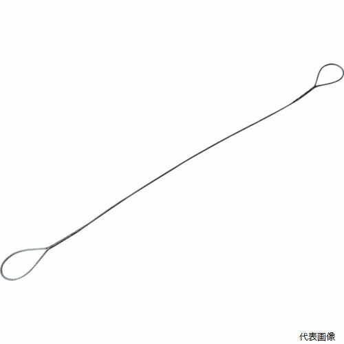【特長】 ●通常の219条巻差し加工に加え、加工時にフレミッシュ加工（頭割り）を施しており、より安全に玉掛け作業が行えます。 ●JIS規格適合品ワイヤーロープ使用です。 ●「労働安全衛生規則第475条及びクレーン等安全規則第219条」に規定...