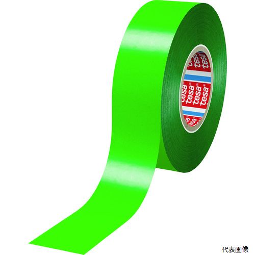 【特長】 ●貼るだけできれいなラインが引け、面倒なマスキング作業は不要です。 ●強靭かつシワになりません。 【用途】 ●屋内用。 ●工場、倉庫のラインマーキング。 ●店舗などの床面で、商品置き場、歩行路の区分表示。 ●学校・病院などの廊下で...