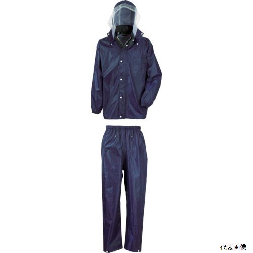【特長】 ●通勤・作業などあらゆる用途に最適です。 ●雨から視界を確保し安全性を高めるクリアメガネ付取り外しフードです。 ●ムレやベタつきを緩和するさらさらメッシュ裏地付です。 ●雨や風の浸入を抑える二重前立て仕様です。 ●雨の日の視認性を...