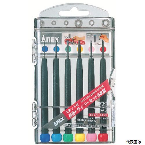 【特長】 ●使用頻度の高いサイズをセットしています。 ●回しやすい回転キャップ付です。 ●ドライバースタンドになるケース付です。 ●後端のキャップが回転するため、細かい作業もスムーズにおこなえます。 ●色でサイズが分かる後端キャップです。 ...