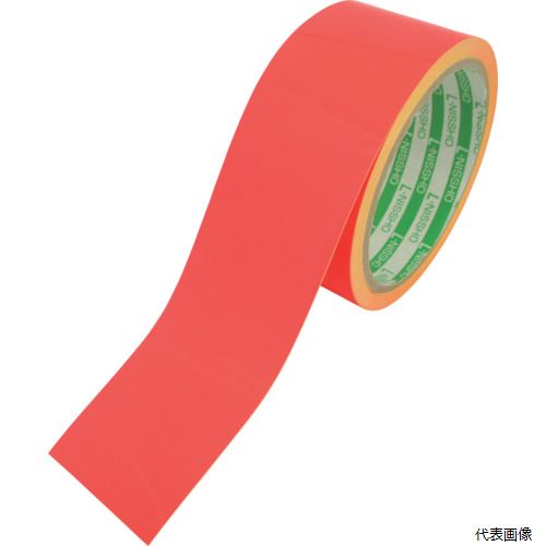【特長】 ●太陽光や照明により蛍光を発し鮮明に見えます。 ●設置が容易なはく離紙付です。 【用途】 ●屋外用。 ●工場、倉庫などあらゆる標示に。 ●さまざまな危険標示。 ●衝突防止標示に。 ●各種施設の段差標示。 ●通路標示。 ●誘導標示に...