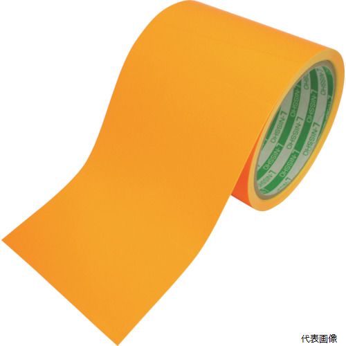【特長】 ●太陽光や照明により蛍光を発し鮮明に見えます。 ●設置が容易なはく離紙付です。 【用途】 ●屋外用。 ●工場、倉庫などあらゆる標示に。 ●さまざまな危険標示。 ●衝突防止標示に。 ●各種施設の段差標示。 ●通路標示。 ●誘導標示に...