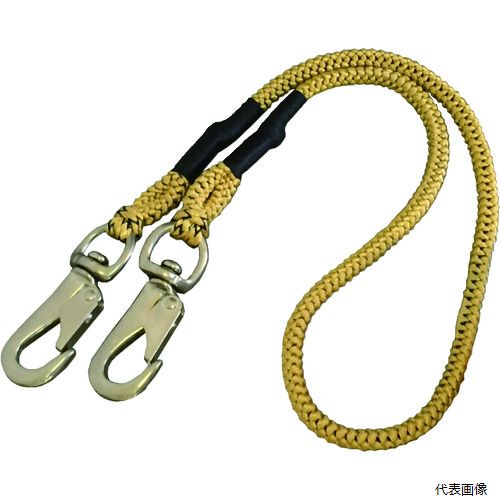 【特長】 ●プロ仕様の5kgの重さの落下に耐えられるタイプです。 ●特殊縫製のヒモで最大1500mmまで伸びます。 ●コイルタイプと違い特殊縫製のヒモなので、作業時に衣類や腕を挟んだり絡まったりしにくくなっています。 【用途】 ●高所作業時...