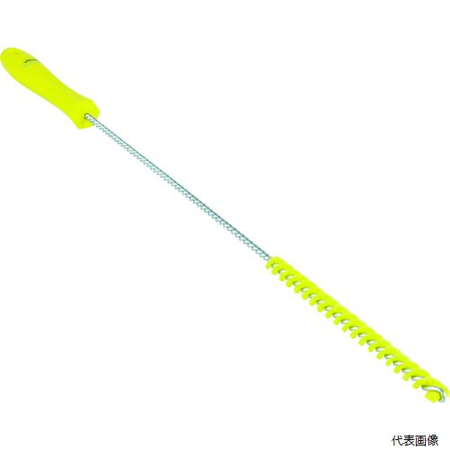 【特長】 ●あらゆる内径に対応したロッド付のパイプクリーナーです。 【用途】 ●手の届かない配管や器材の奥の洗浄に。 【仕様】 ●色：イエロー ●全長(mm)：500 ●外径(mm)：10 ●耐熱温度(℃)：121 ●線径(mm)：0.25...