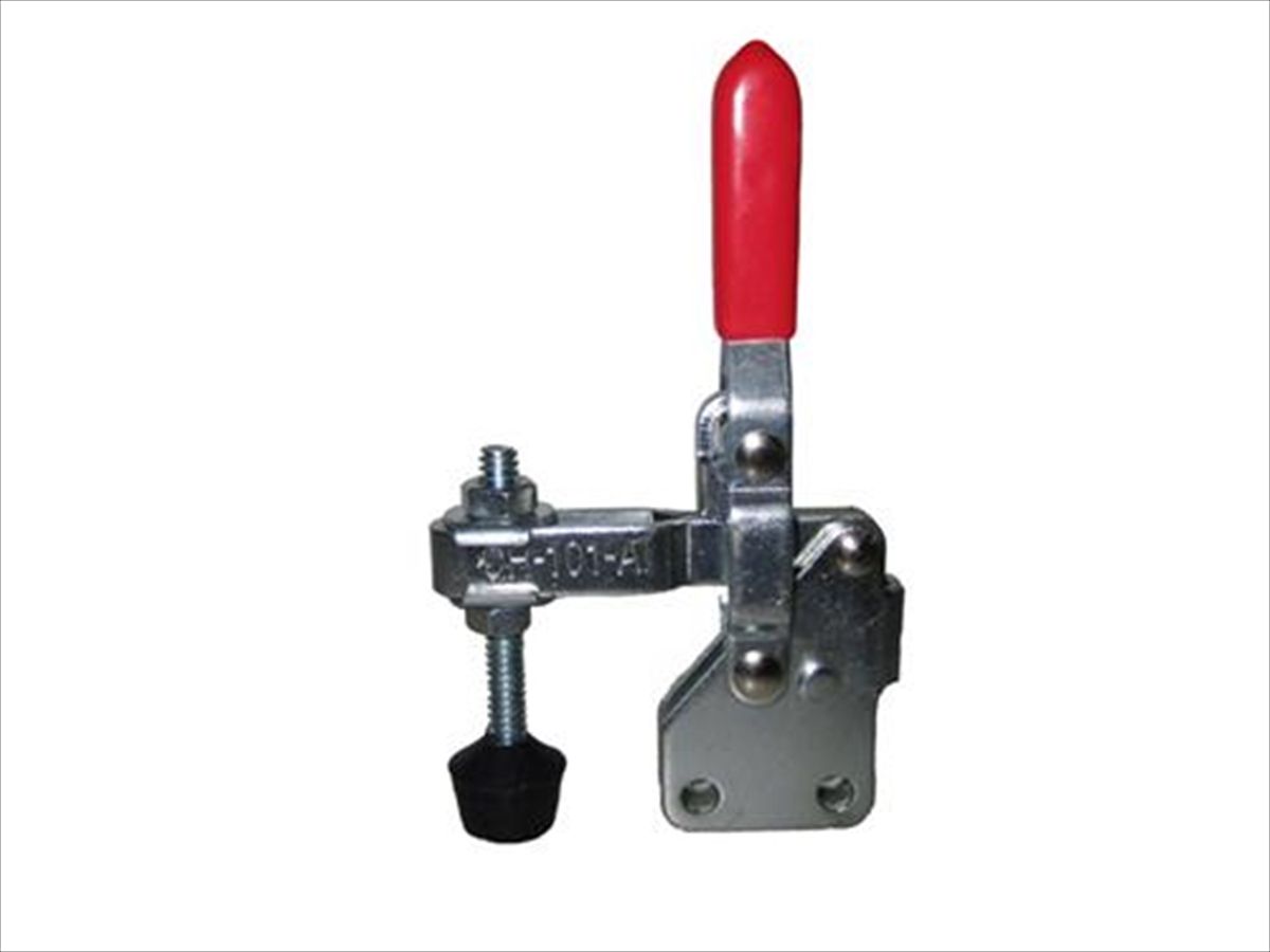 【特長】●ハンドル縦型トグルクランプです。 ワンタッチでワークを固定する補助工具です。てこの原理とトグル機構を利用し、小さな力で大きな力を生み出すことが出来ます。 ●CLAMPTEK　クランプテックのトグルクランプはワンタッチでワークを固定...