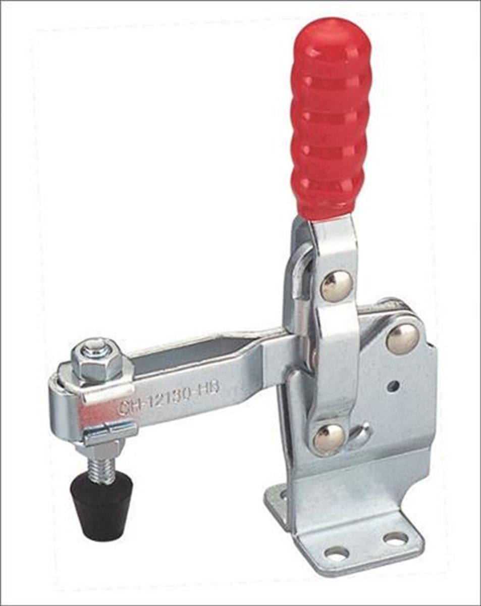 【特長】●ハンドル縦型トグルクランプです。 ワンタッチでワークを固定する補助工具です。てこの原理とトグル機構を利用し、小さな力で大きな力を生み出すことが出来ます。 ●CLAMPTEK　クランプテックのトグルクランプはワンタッチでワークを固定...