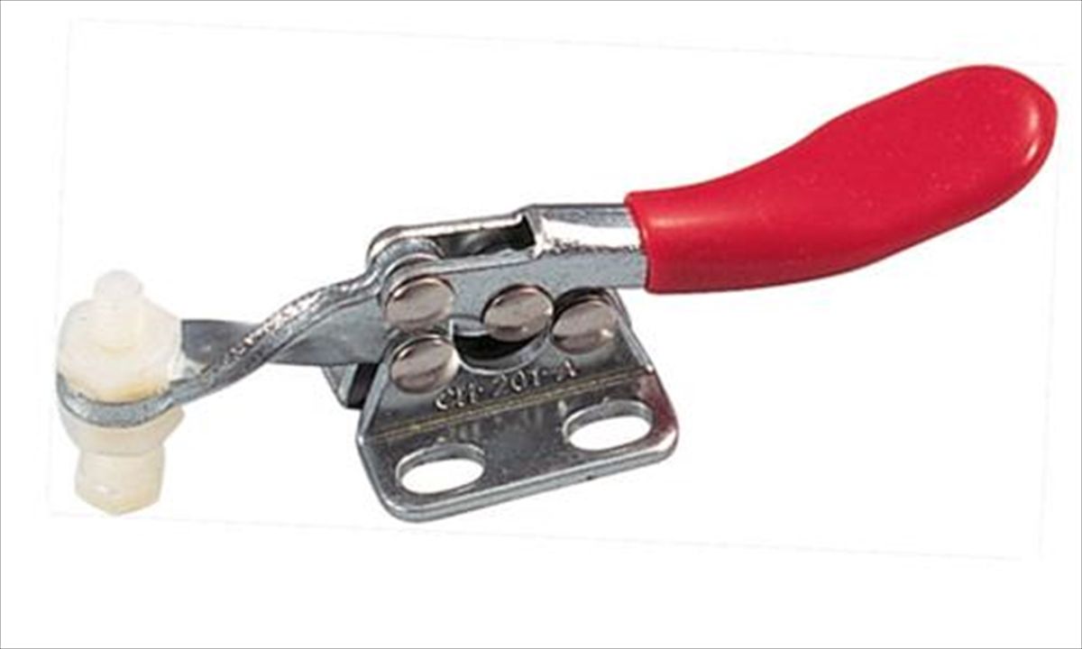 【特長】●ハンドル横型トグルクランプです。 ワンタッチでワークを固定する補助工具です。てこの原理とトグル機構を利用し、小さな力で大きな力を生み出すことが出来ます。 ●CLAMPTEK　クランプテックのトグルクランプはワンタッチでワークを固定...