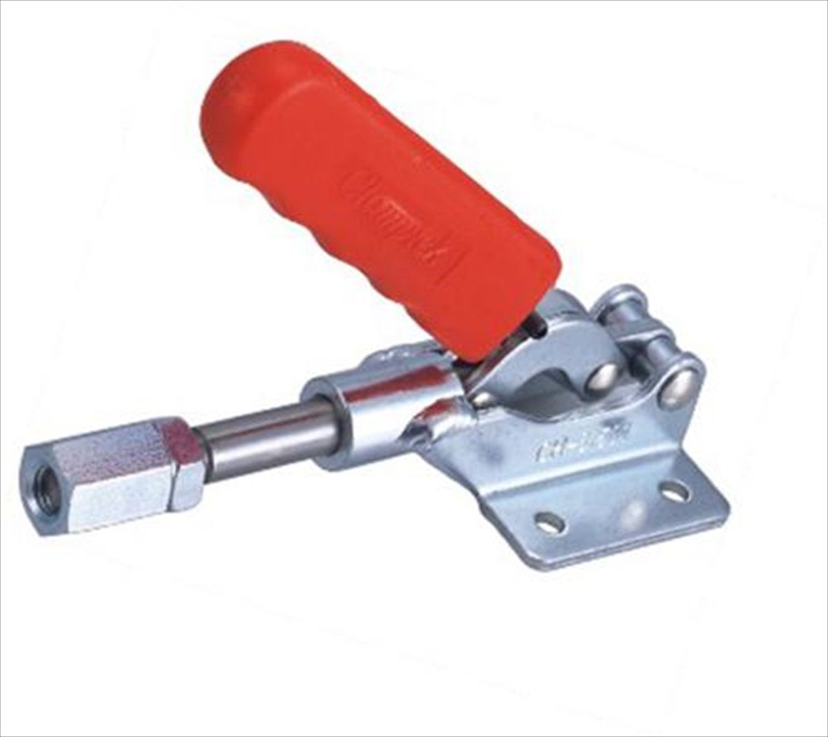 【特長】●横押型トグルクランプです。 ワンタッチでワークを固定する補助工具です。てこの原理とトグル機構を利用し、小さな力で大きな力を生み出すことが出来ます。 ●CLAMPTEK　クランプテックのトグルクランプはワンタッチでワークを固定する補...