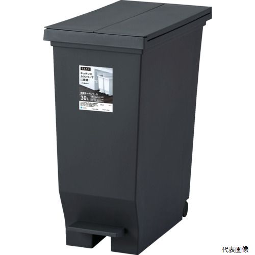 【特長】 ●カウンター下に最適な両開きペダルペールです。 【用途】 ●カウンター下に。 【仕様】 ●色：ブラック ●間口(mm)：226 ●奥行(mm)：435 ●高さ(mm)：486 ●容量(L)：30 ●両開きタイプ 【材質／仕上】 ●...