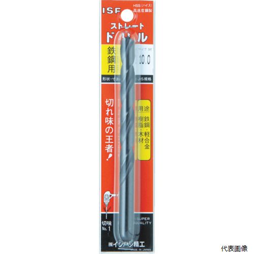 【特長】 ●標準のストレートシャンクドリルです。 ●母材にスウェーデン鋼を使用しています。 ●一般鉄鋼用穴あけドリルです。 【用途】 ●被削材：軟鋼・一般鋼・鋳鉄・軽合金。 【仕様】 ●刃径(mm)：9.1 ●溝長(mm)：89 ●全長(m...