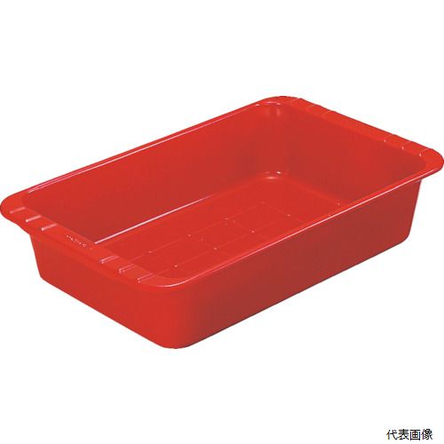 【特長】 ●オールスチール製です。継ぎ目のない1枚絞り成型により水、油など液体の洩れる心配がありません。 ●パーツ管理がしやすいようにカラーを付けました。 ●容量(L)：17.5 ●外形寸法(mm)幅：595 ●外形寸法(mm)奥行：360...