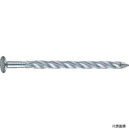 【特長】 ●スクリュー形状で加工を施してあるので保持力が強いです。 ●パレット、重量梱包材、フレキシブル・ボード、木造建築骨組、その他振動箇所などの取り付けに適しています。 【仕様】 ●頭部径(mm)：7.3 ●寸法(mm)d×全長：3.4...