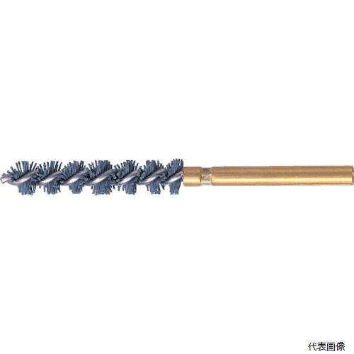 【特長】 ●逆回転での使用不可です。 ●軸をロット棒で補強し丈夫にしました。 【仕様】 ●全長(mm)：100 ●外径(mm)：50 ●軸径(mm)：6.0 ●最高使用回転数(rpm)：1200 ●ブラシ長(mm)：50 ●ブラシ径(mm)...