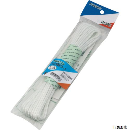 【特長】 ●合繊ロープの中で最も強度があり、摩擦にも強いです。 ●耐熱性にも優れています。 ●強度は3つ打に比べ30%程度低下しますが、しなやかで手ざわりが良く、キンク（ねじれ）しにくい扱いやすいロープです。 【用途】 ●保温用シートなどの...