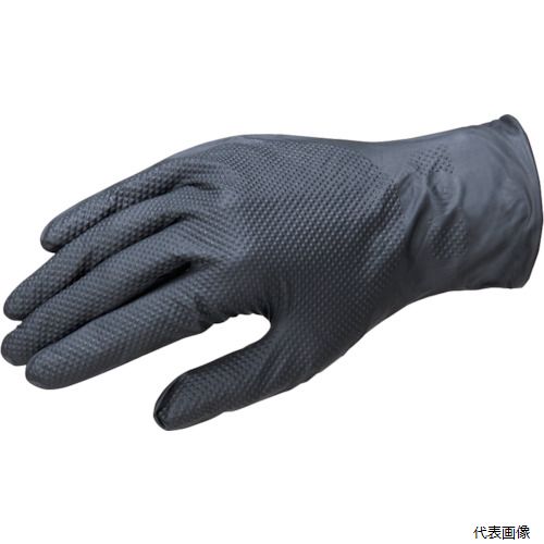 【特長】 ●超厚手タイプでハードな作業にも最適な手袋です。 ●菱形エンボス加工でグリップ力に優れます。 ●汚れの目立ちにくいブラックカラーの手袋です。 【用途】 ●自動車整備などハードな作業に。 ●食品・畜産加工に。 ●汚れ作業に。 【仕様...