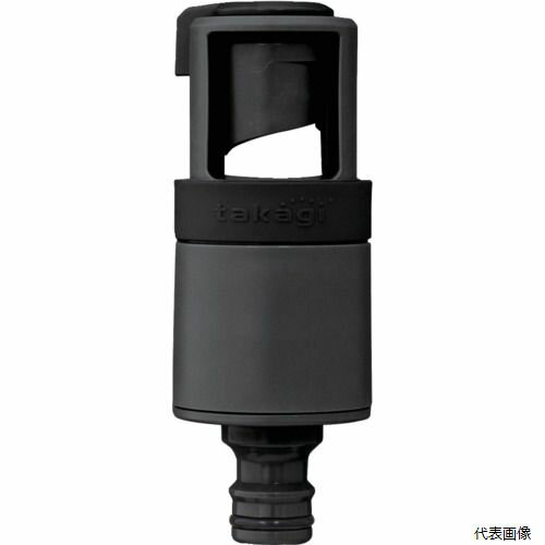 【特長】 ●工具不要で取り付けが簡単です。 ●ネジがないため蛇口に傷がつきません。 ●蛇口外径14〜18mmの横水栓、万能ホーム水栓に取り付けることでホースを接続するコネクターとワンタッチ接続ができます。 【用途】 ●蛇口に差込みレバーを閉...