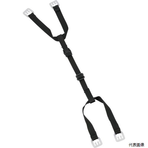 【特長】 ●NO.110〜171、NO.300〜398F用のワンタッチ式アゴヒモです。 【仕様】 ●品名：あご紐 ●適合機種：NO.110〜171、NO.300〜398F ●色：黒 ●幅(mm)：370 ●高さ(mm)：13 ●表示内容：1...