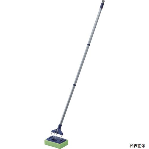 【特長】 ●柄が3分割でコンパクトな箱に収納されている為、防災備蓄としても適しています。 ●絞り機能付の水拭き用スポンジワイパーです。 ●手を濡らさずに床やタイル壁面、ガラス水拭きが楽に行えます。 【用途】 ●防災備蓄、水拭き、吸水作業に。...