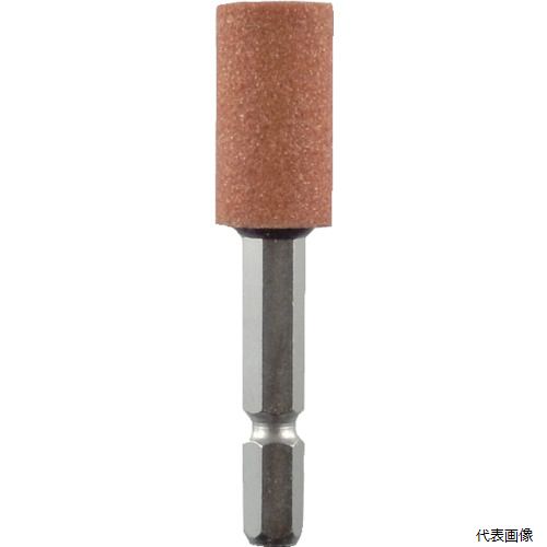【特長】 ●日本製の高品質な軸付砥石。チャックで滑りにくい六角軸。 ●電気ドリルの回転数を考慮にいれた規格で開発しております。 ●劈開性が高いため、軽研削作業に有効です。 【仕様】 ●粒度(#)：60 ●形状：円筒型 ●外径(mm)：13 ...