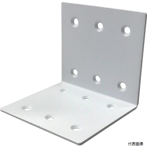 【特長】 ●2×4サポート(ツーバイサポート)は2×4材を使用した屋外DIYに最適な補強金物です。 ●専用タッピングビスをご使用頂くと金具の表面がフラットできれいに納まります。 【仕様】 ●板厚(mm)：2 ●穴径(mm)：5 ●穴数(個)...
