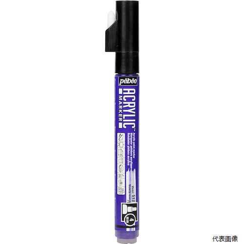 【特長】 ●乾くと耐水性になります。 【用途】 ●紙、カードボード、木、石膏、アセテート、焼成粘土、金属、キャンバスに。 【仕様】 ●色：バイオレット 【材質／仕上】 ●アクリル樹脂、顔料、粘土、水 【入数】 ●1本 他のサイズはこちら 在...