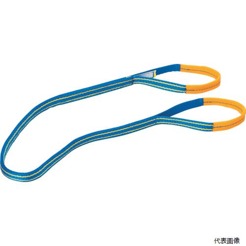 【特長】 ●高強力リサイクルポリエステル糸を使用したエコマーク認定商品です。 ●JIS最高レベル4等級の強度の高いベルトスリングです(強度は3等級の1.25倍)。 ●白色の芯が見えたら使用STOP、安全管理に役立ちます。 ●高強力ポリエステ...