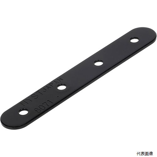 【特長】 ●日曜大工・家具の横転防止などに使える金具です。 ●カチオン電着塗装なので、耐候性・耐薬品性にすぐれています。 【用途】 ●連結部品や家具の補強に。 ●自動車部品、DIYに 【仕様】 ●板厚(mm)：2 ●穴径(mm)：4.1 ●...