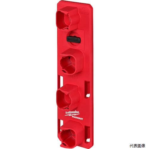 【特長】 ●全てのM12バッテリーが装着可能 【仕様】 ●色：赤 ●外形寸法(mm)間口：102 ●外形寸法(mm)奥行：330 ●外形寸法(mm)高さ：55 ●耐荷重(kg)：6.8 ●品名：M12　バッテリーホルダー ●ワンアクションで...