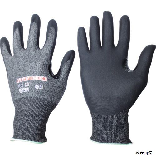 【特長】 ●ポリエチレン繊維と鉱物の配合で、21ゲージという極薄手ながらカットレベルCを実現しました。 ●親指と人差し指の指股部分をニトリルで補強しています。 ●装着したままタッチパネルが操作できます。 ●通気性のあるコーティング「エアーフ...