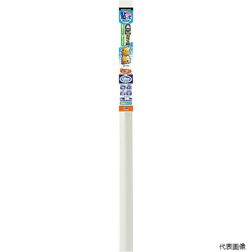 【特長】 ●凹凸ガラスに貼れる断熱フィルムです。 ●ご使用後きれいにはがすことができます。 【仕様】 ●色：白色 ●幅(m)：0.92 ●長さ(m)：0.9 ●厚さ(mm)：0.25 ●サイズ(cm)：92×90 ●凹凸・複層・網入りガラス...