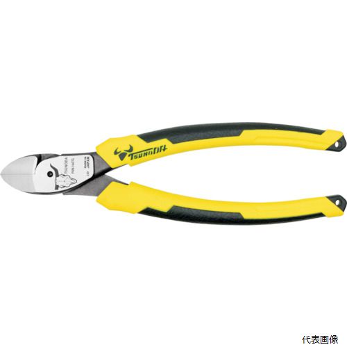 【特長】 ●VVF2.0×3芯線も軽く切れる小型サイズです。 ●薄刃と偏心構造でケーブル、銅線を軽く切れます。 【用途】 ●電気工事で使用するVVFケーブルや線材の切断に。 【仕様】 ●全長(mm)：176 ●刃表面形状：ラウンド刃 ●切断...