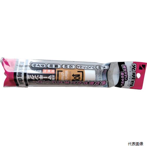 【特長】 ●太くて折れにくい材木チョークです。 ●袋入れタイプ。 ●冬の寒さにも耐えられる「マーキングチョーク」です。車内等の高温環境・低温環境にも強く温度の変化にも対応させました。 【用途】 ●木材、道路表示、ブロック、コンクリート、鉄、...