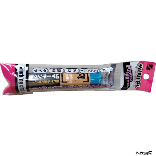 【特長】 ●太くて折れにくい材木チョークです。 ●袋入れタイプ。 ●冬の寒さにも耐えられる「マーキングチョーク」です。車内等の高温環境・低温環境にも強く温度の変化にも対応させました。 【用途】 ●木材、道路表示、ブロック、コンクリート、鉄、...